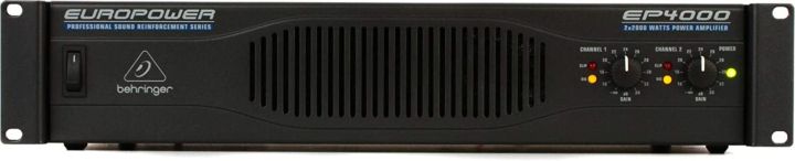 Behringer EP4000 Professional 4000 Watt Stereo Power Amplifier with ATR( Accelerator Transient ...