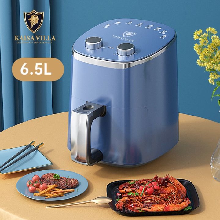 Kaisa Villa air fryer 6L air fryer electric fryer air fryer oil free non stick pan timer fryer ...