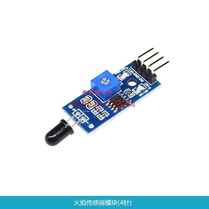 【worth Buy】 4 Pin Ir Flame Detection Sensor Module Fire Detector