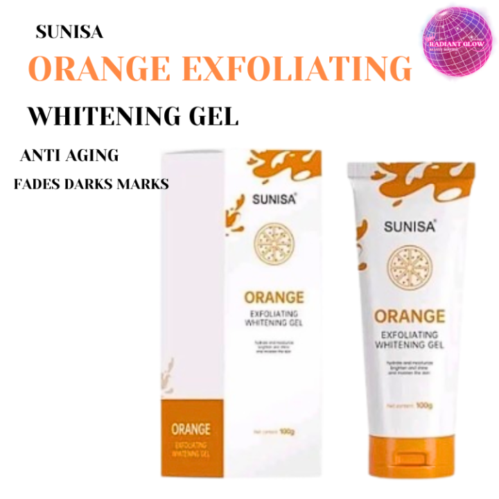 Sunisa Facial Body Scrub Exfoliating Gel Whitening Skin Peeling Cream ...
