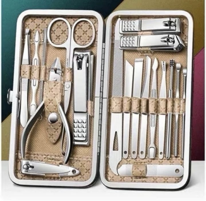 Nail set 19 pieces nail set nail clippers set personal nail trimming ...