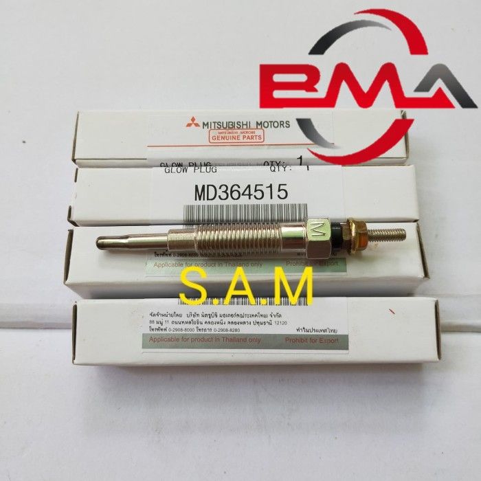 busi pemanas / L200 strada, triton 2.8, L300 diesel, kuda diesel ...