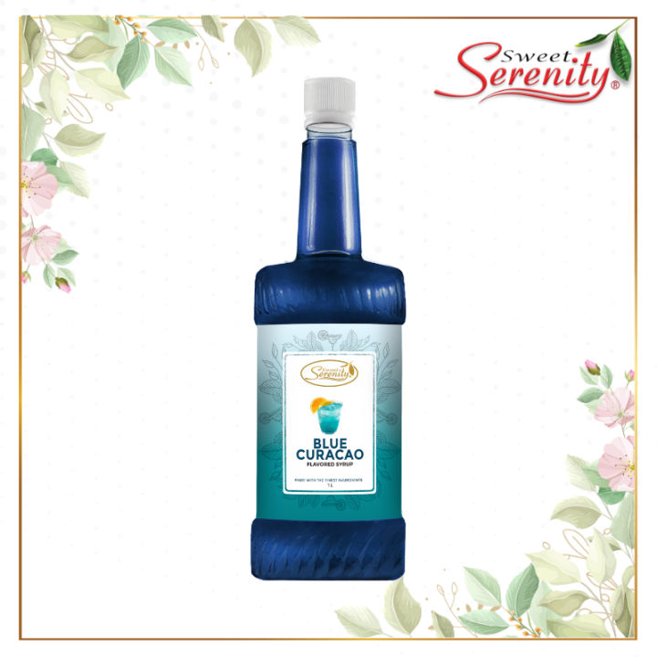 Sweet Serenity Blue Curacao Fruit Flavored Syrup ; | Lazada PH