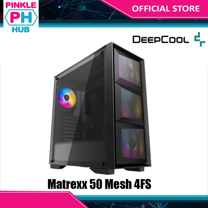 PinkleHub | DEEPCOOL Matrexx 50 Mesh 4FS Case (DP-ATX-MATREXX50-MESH ...