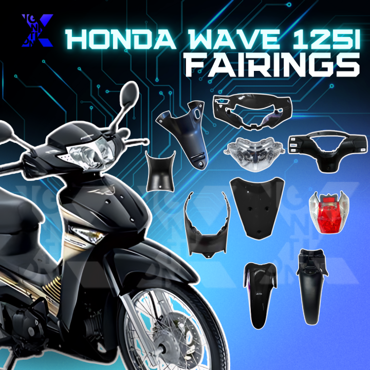 PREMIUM INDIVIDUAL FAIRINGS FOR HONDA WAVE 125I MODEL | Lazada PH