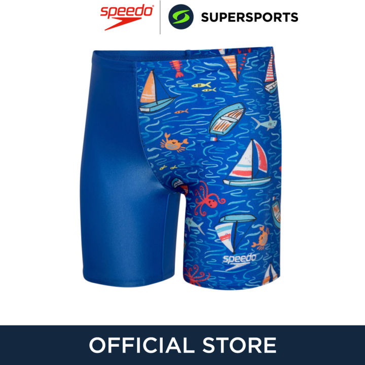 SPEEDO Digital Allover Jammer กางเกงว่ายน้ำขาสั้นเด็กผู้ชาย | Lazada.co.th