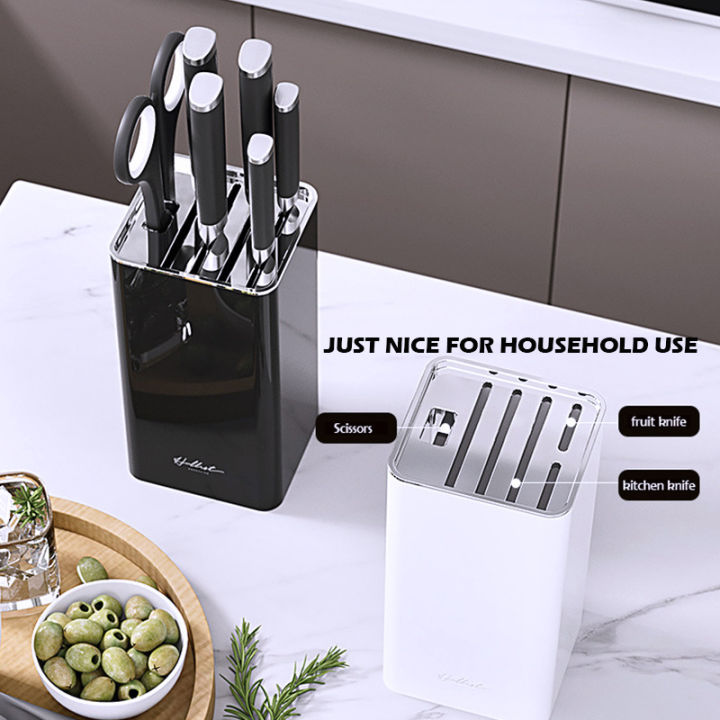 Locaupin Kitchen Knife Holder for Safe Knife Storage Countertop ...