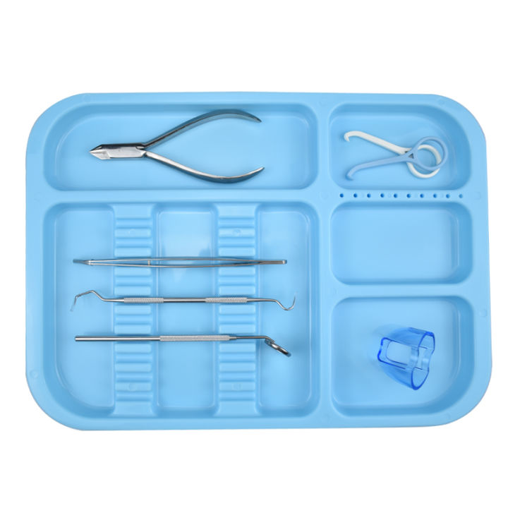 Dental Instrument Tray Dental Placed Trays Split Segregated Tray ...