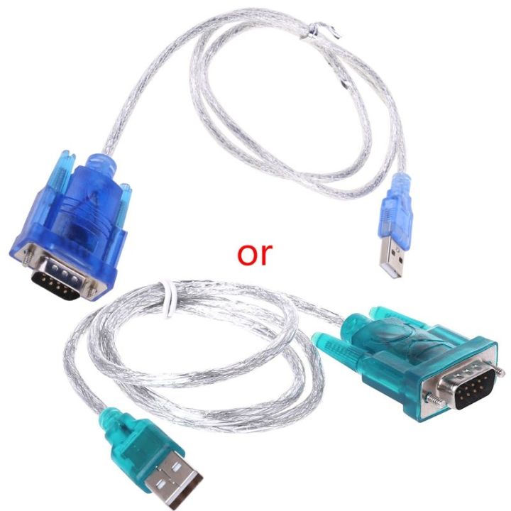 Convertor Adapter Usb To Rs232 Serial Port 9 Pin Db9 Cable Serial Com Port Lazada Singapore