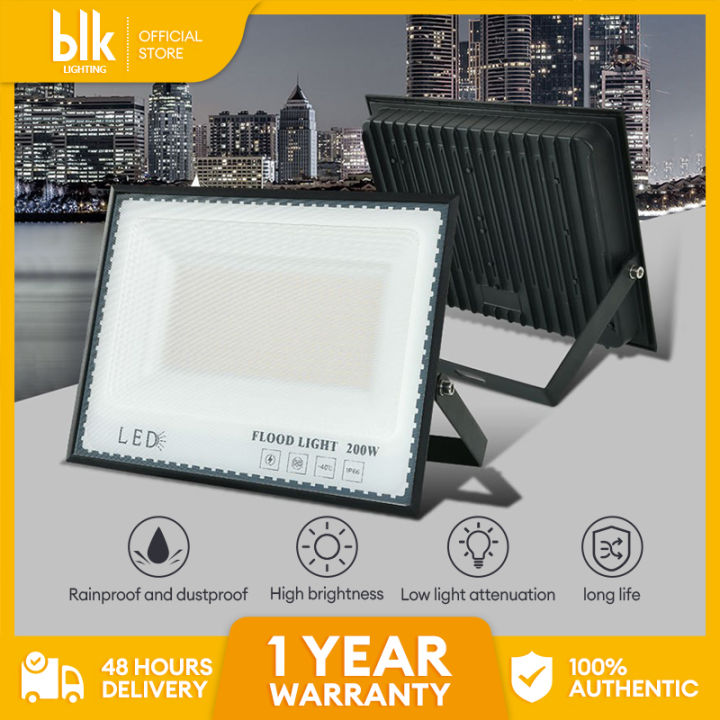 BIK 100W 200W 300W 500W LED Flood Light Outdoor Waterproof 220V Street Lamp IP66 Control ...