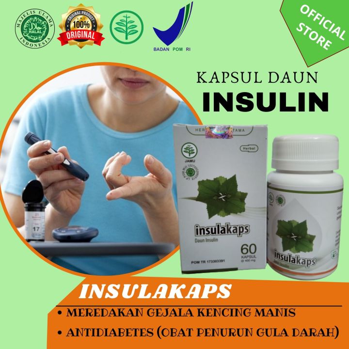 Kapsul Ekstrak Daun Insulin Insulakaps Efektif Atasi Diabetes Kencing ...