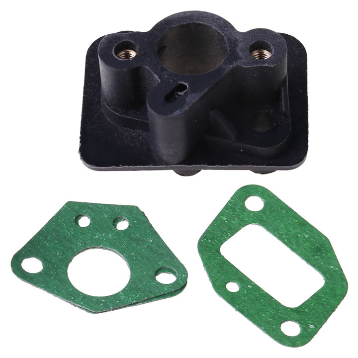2x Carburetor Base Connector 40-5 43CC 52CC Brush Cutter Intake ...