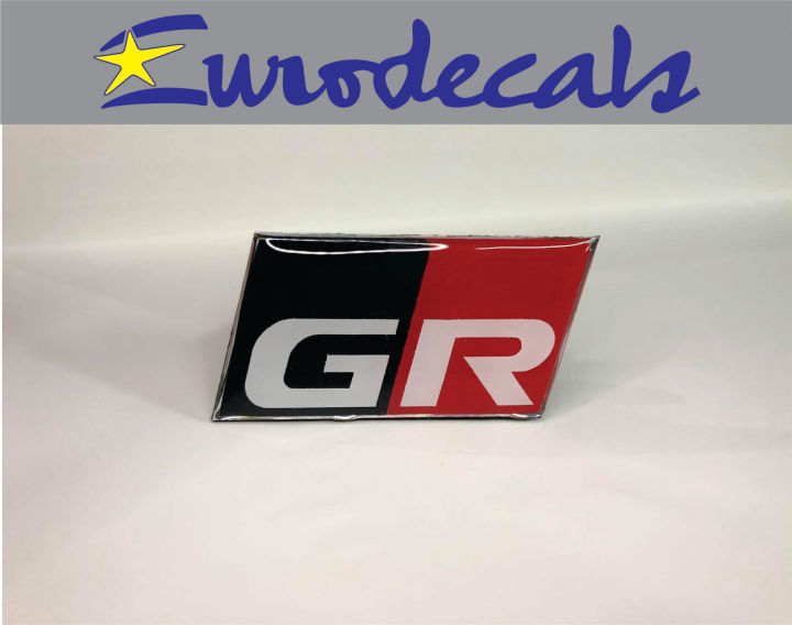 Toyota GR Ga300 Racing Emblem for grill with screw | Lazada PH
