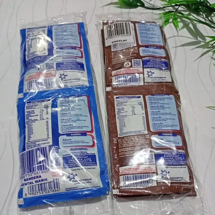 Susu SKM Kemasan Kental Manis Frisian Flag Renteng isi 6 Susu Bendera ...