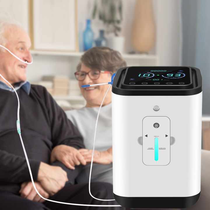 Oxygen Generator 1-7L Adjustable Oxygen Output Oxygen Generator ...