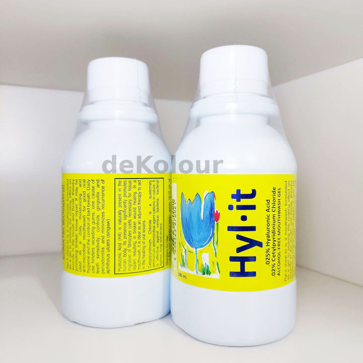 New Hyl-it ALCOHOL-FREE MOUTHWASH GEL for dental health and oral ...