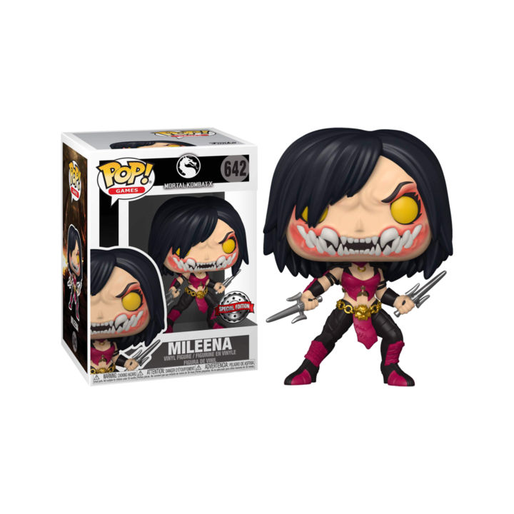 💕Funko Pop! Games: Mortal Kombat - Mileena [Special Edition] Vinyl ...