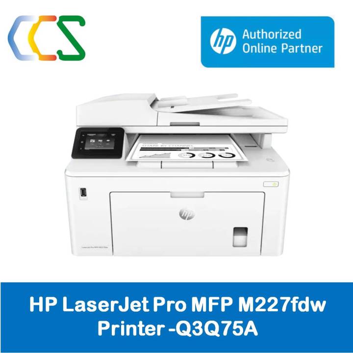 HP LaserJet Pro MFP M227fdw Mono Multifunction Printer *** Free $50 ...