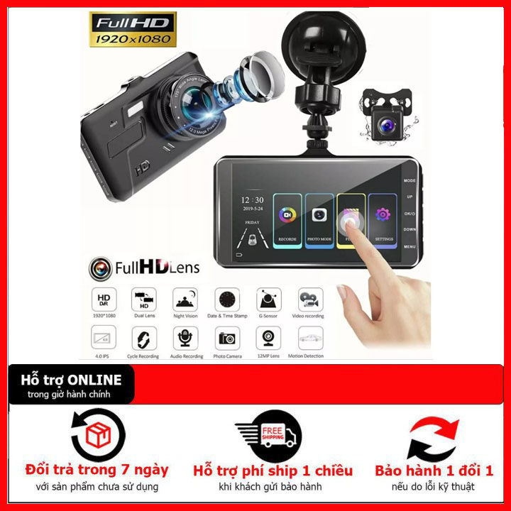 Camera Hành Trình Ô TÔ V9 Plus FULL 2K - Hỗ Trợ Đa Ngỗn Ngữ Tiếng V.iêt, Màn Hình OLED Cảm Ứng 1 ...