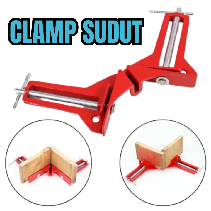 CORNER CLAMP SUDUT SIKU CLAMP PENJEPIT KAYU KACA BESI KLEM JEPIT TUKANG ...