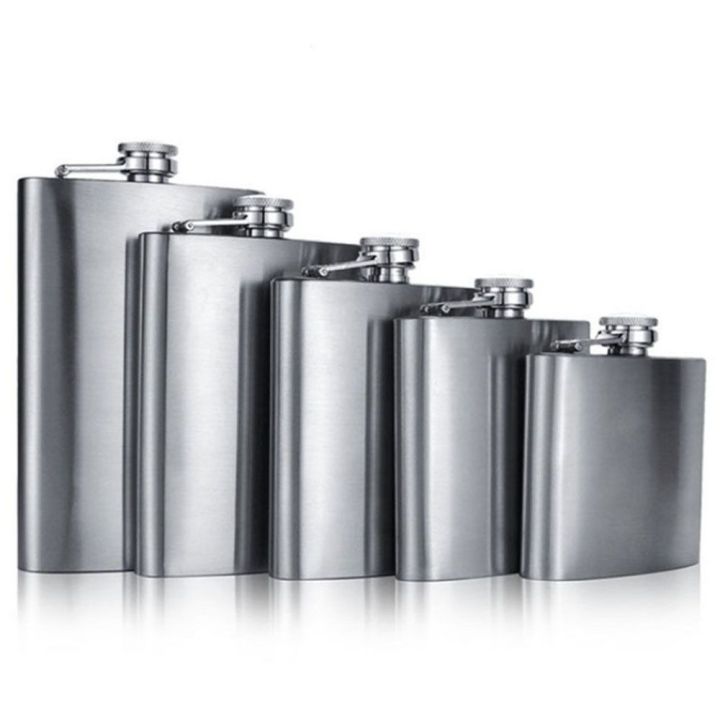 VERMILL Portable Drinking Bottle Alcohol Wine Liquor Flask Whiskey ...