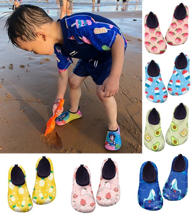 mige รองเท้าเดินชายหาด ลายการ์ตูน น่ารักๆ พร้อมส่ง รุ่น 8042-8064-8065 ...