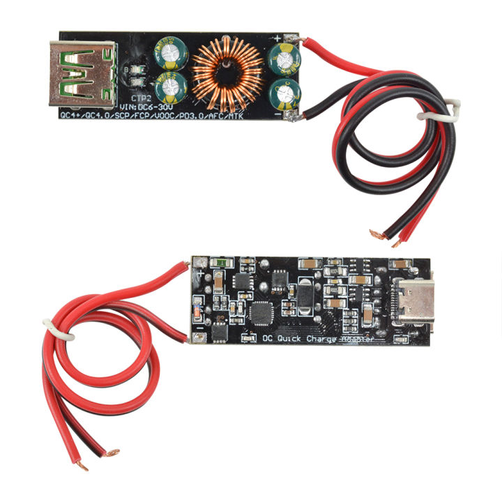 Diyiot QC4.0 QC3.0โทรศัพท์มือถือบอร์ดชาร์จเร็วชาร์จ6-35V Step Down Buck โมดูล | Lazada.co.th