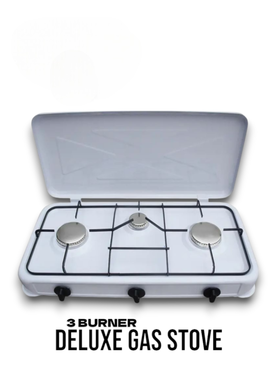 SS--Ocean 3 Burner Deluxe Gas Stove with Cover | Lazada PH