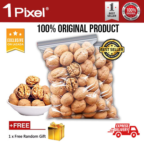 WALNUT ROASTED | KACANG WALNUT | 500 GRAM / 1 KILOGRAM | !!! FREE ...