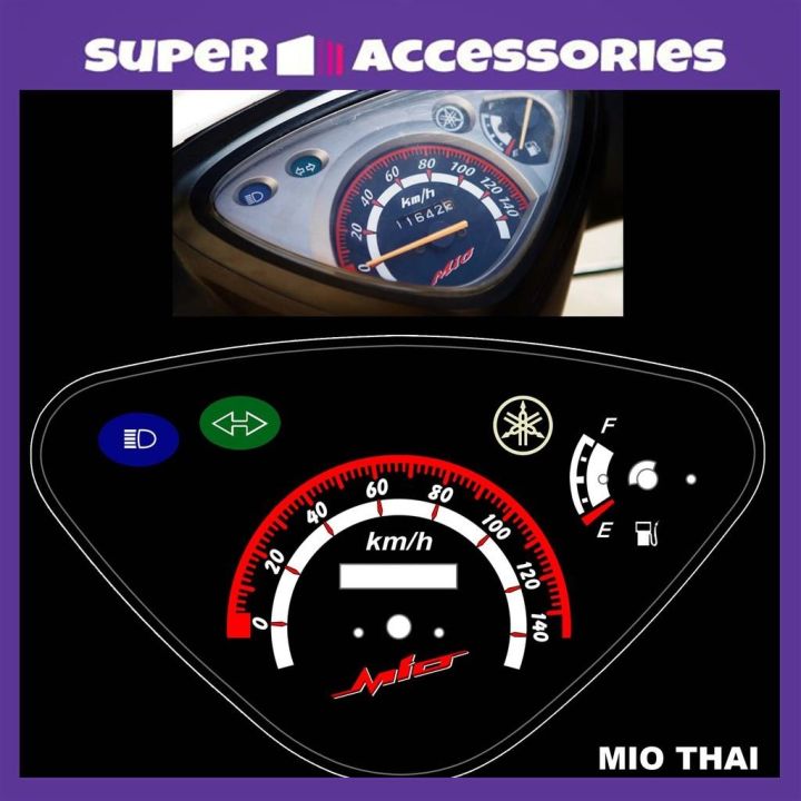 Super Accessories MIO THAI GAUGE DASHBOARD 5VV | Lazada PH