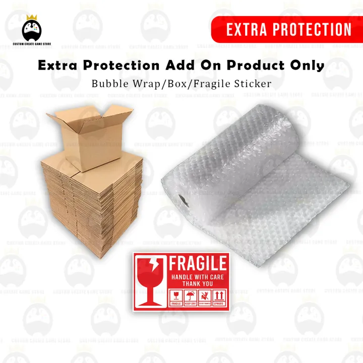 Extra Protection: Bubble Wrap / Box Packaging | Lazada