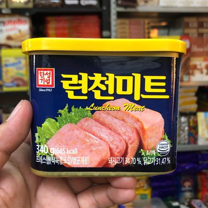 Hansung Luncheon Meat | Korean Hansung Canned Meat KOREAN SPAM PORK ...