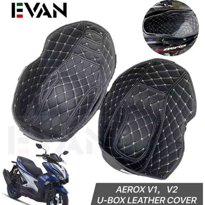 UBOX COMPARTMENT FOR YAMAHA AEROX V1 AND V2 UBOX LETHER COVER ...