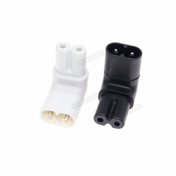 IEC320 C7 To C8 Down/Up/Right Angled Power Adapter, Figure 8 C7-C8 AC ...