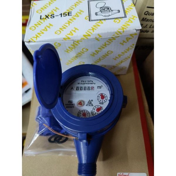 HANGKING BRAND PVC watermeter blue,METAL water meter dry type | Lazada PH