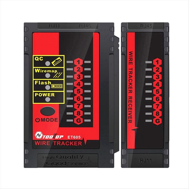 POE QC LAN Cable Pairing Check Scan Cable Wiremap Cable Tester Tool ...