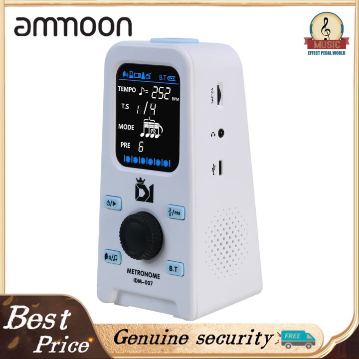 DK Electronic Metronome BT Speaker Rechargeable LCD Screen Vocal ...