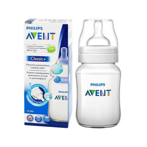 Philips Avent Bottle Classic+ 260ml Single Pack - Botol Asi Susu 260ml ...