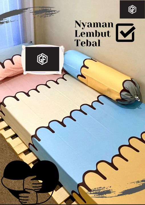 Sprei Premium DOUBLE KARET Aesthetic | Lazada Indonesia