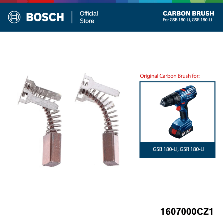 Bosch Carbon Brush for GSB 180 LI / GSR 180--LI | Lazada PH