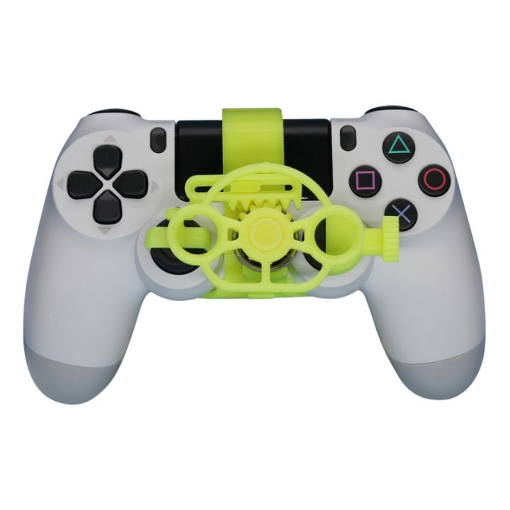 For PS4 Controller Racing Games Mini Steering 3D printing Wheel Auxiliary Controller Game ...