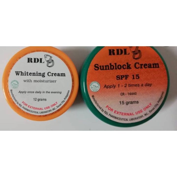 RDL Sunblock, Whitening Cream with Moisturizer | Lazada PH