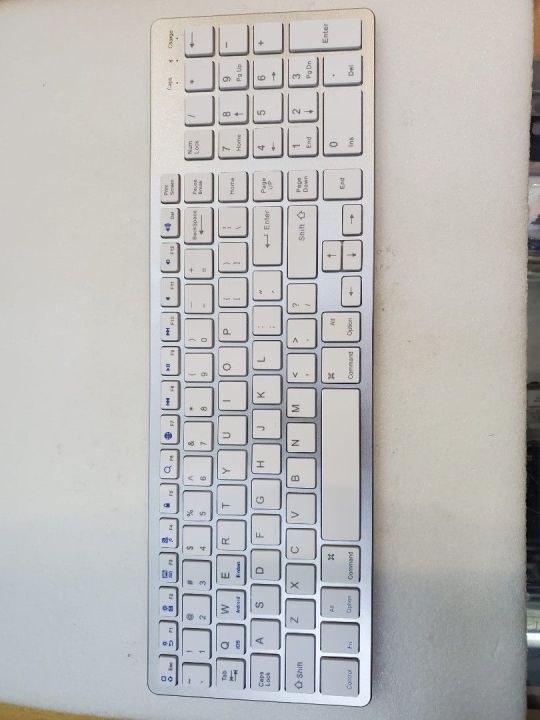 E76 Rechargeable Bluetooth Keyboard – Slim, Portable & Wireless ...