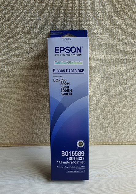 Genuine Epson Ribbon Cartridge for LQ-590 Genuine Epson Ribbon ...
