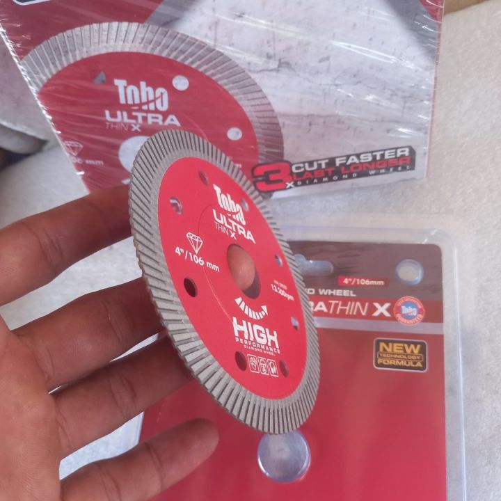 TOHO Mata Pisau Potong Granit Kramik TURBO ULTRA THIN X TOHO | Lazada ...