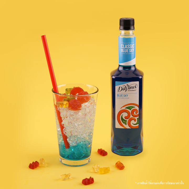 WF-Davinci Gourmet Blue Sky Syrup 750 ml. น้ำเชื่อมผลิตจากเลมอนอิตาลี ...