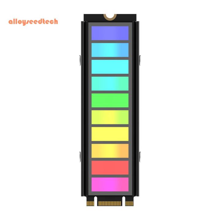5V 3Pin ARGB Sync M.2 SSD NVME ฮีทซิงค์กับแผ่นซิลิโคนความร้อน2280โซลิดส ... 5V 3Pin ARGB Sync M.2 SSD NVME ฮีทซิงค์กับแผ่นซิลิโคนความร้อน2280โซลิดส ...