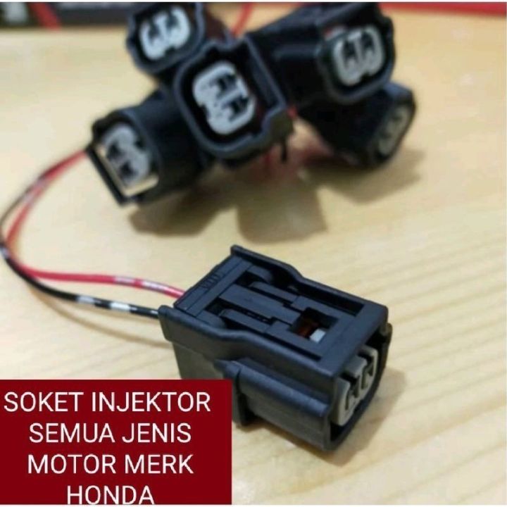 SOKET SOCKET INJEKTOR SEMUA TYPE HONDA INJEKSI BEAT FI ESP SCOPY VARIO ...