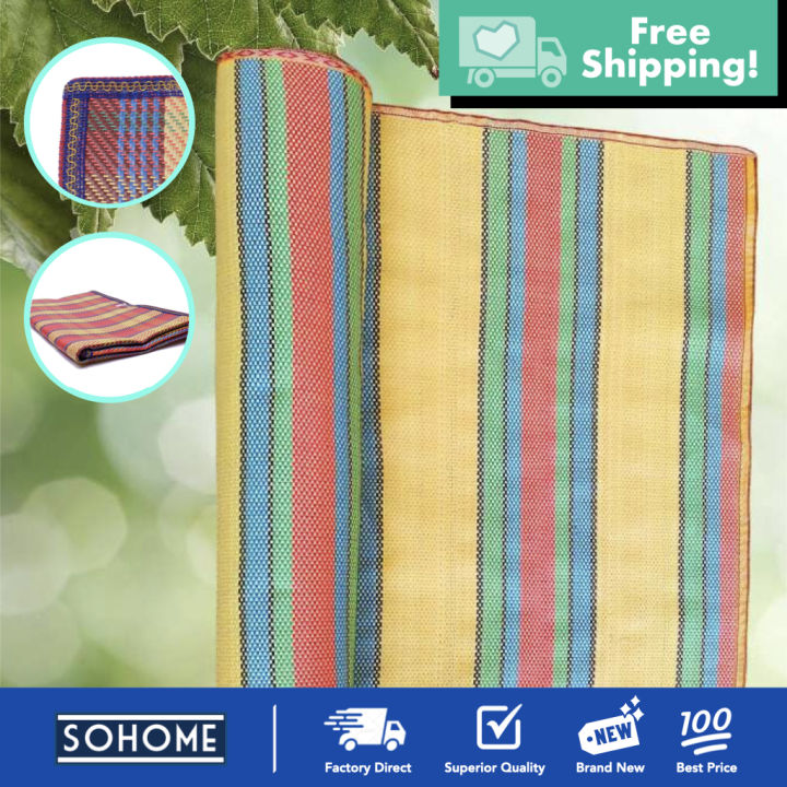 SOHOME Extra Cool Flexible Plastic Mat BANIG for SLEEPING | INDOOR and ...