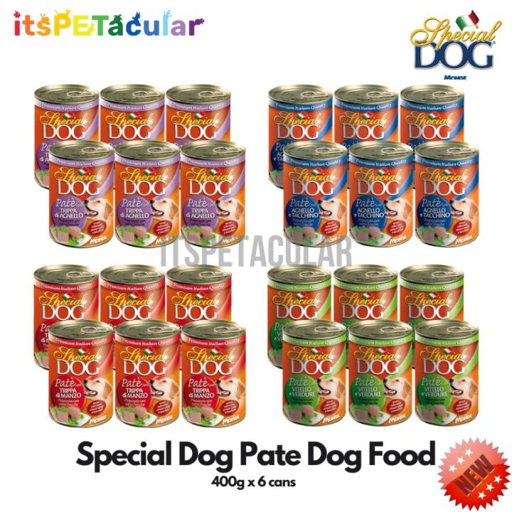 SPECIAL DOG Pate Dog Wet Food in Can 400g x 6 CANS | Lazada PH
